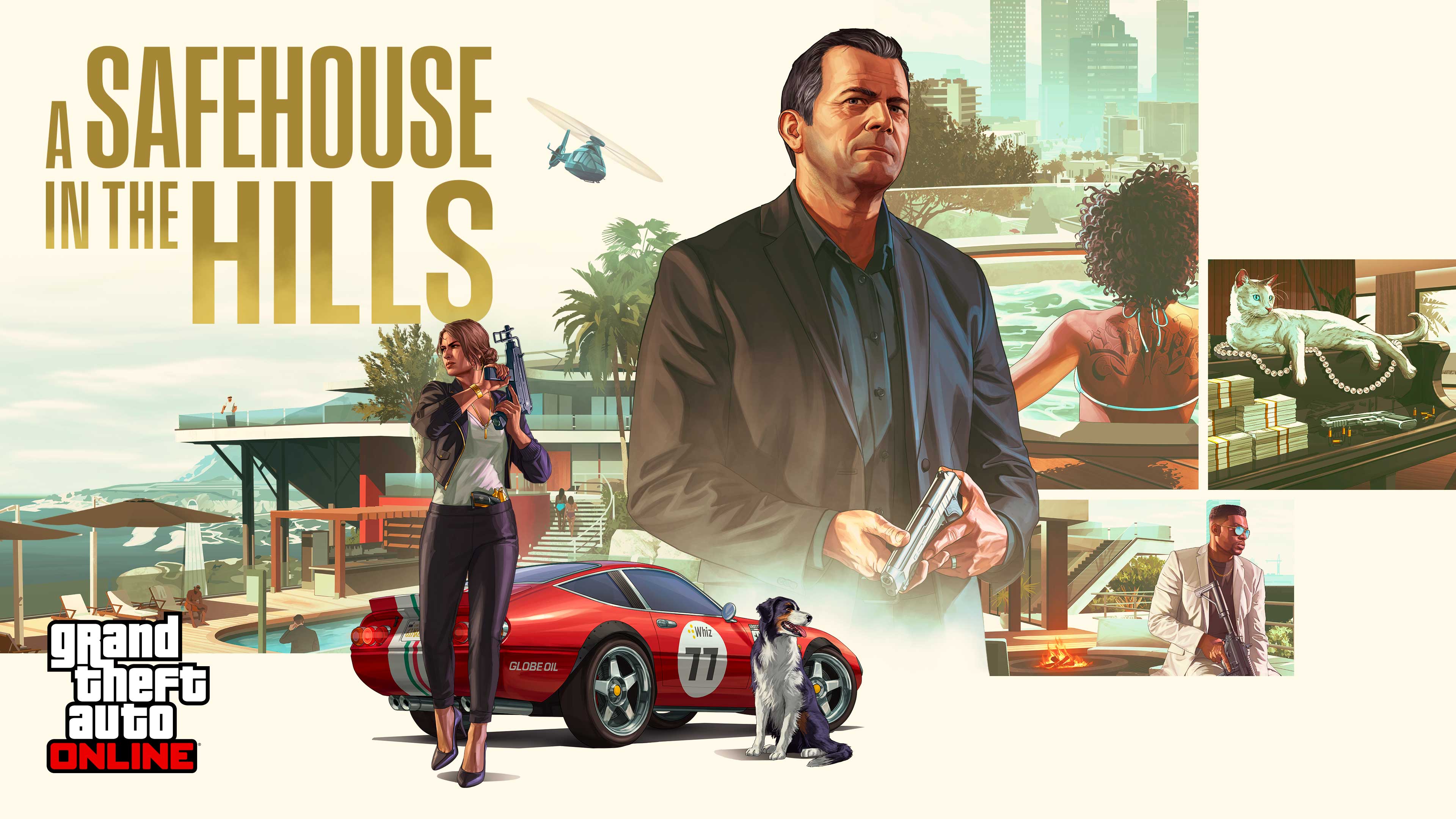 Grand Theft Auto Online - A Safehouse in the Hills Now Available ...